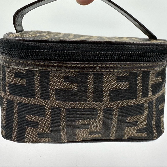 Fendi | Bags | Fendi Zucca Monogram Cosmetic Pouch | Poshmark